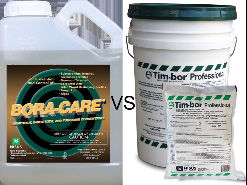 Boracare Vs Timbor - The Battle Of Wood Preservatives